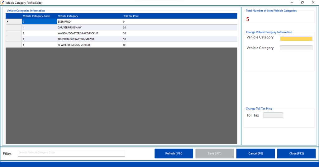 Toll Tax Management System Premium - Buraqvision