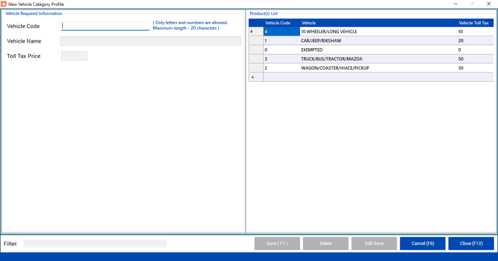 Toll Tax Management System Premium - Buraqvision